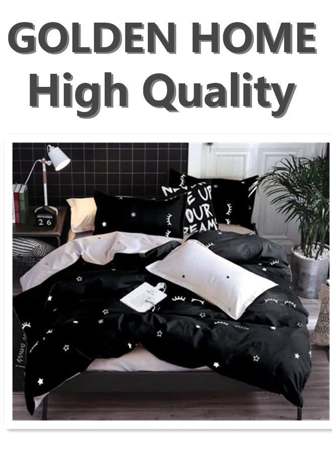 GOLDEN HOME 6 Piece King/Queen/Single size, duvet cover set. set ...