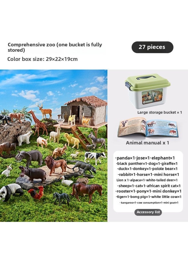 Generic Animal Model Children's Simulation Toy Early Childhood ...