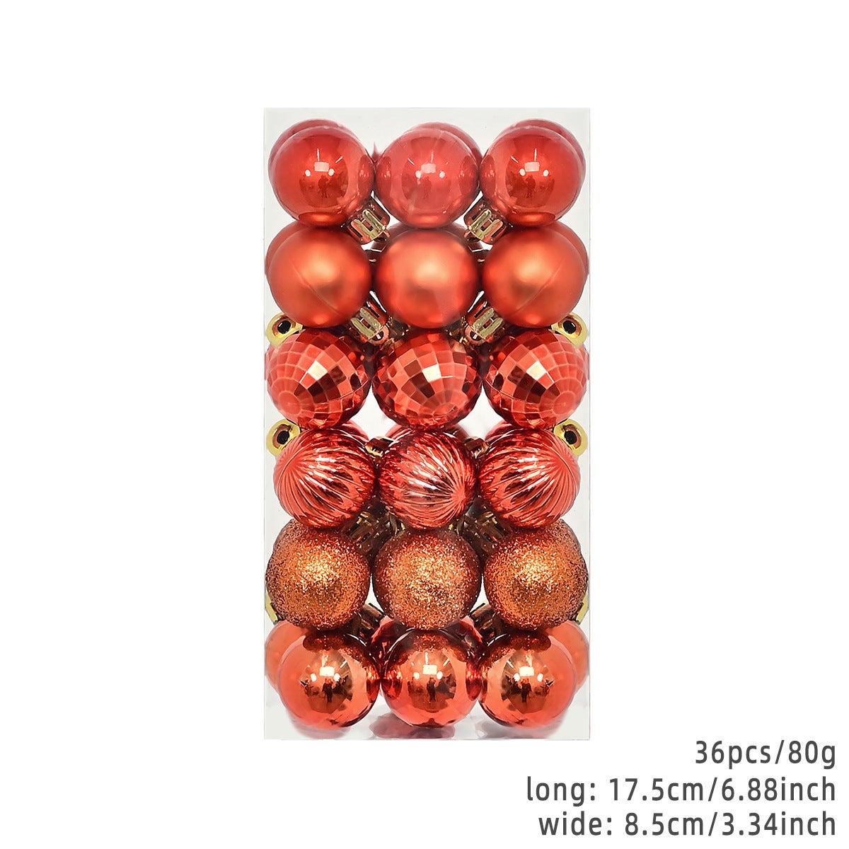 Generic Christmas Decoration 3Cm 36Pcs Plastic Ball Party Hanging Ball ...