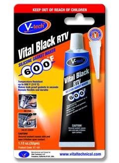 vtech Black RTV Silicone Gasket Maker 32gm KSA | Riyadh, Jeddah