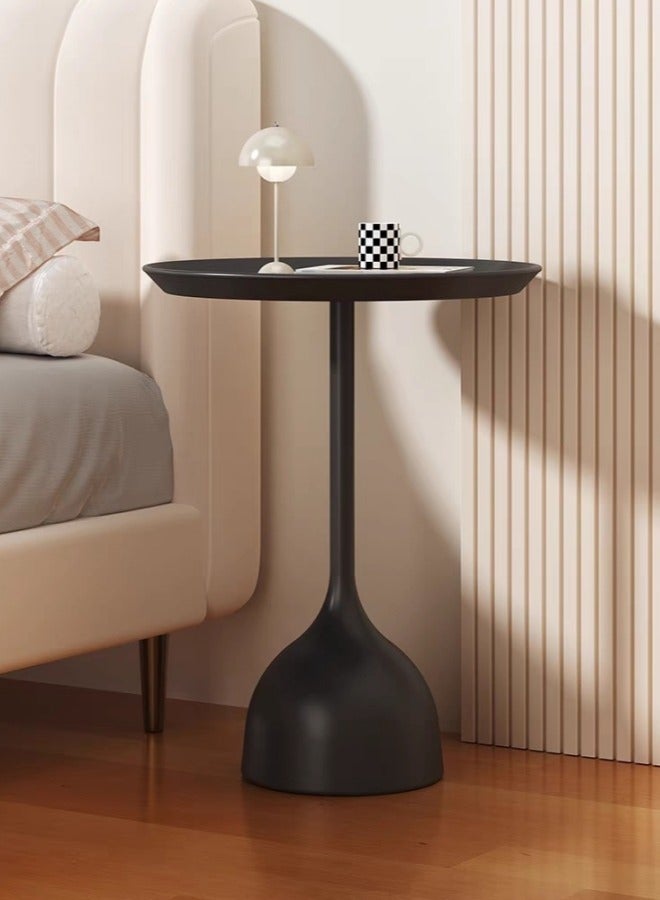 EXCLIFE Round Coffee Table Nightstand Sofa Table Furniture Made Of ...