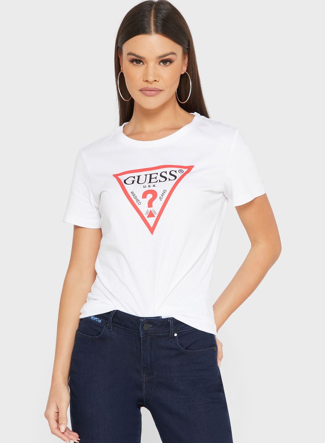 GUESS Graphic Logo T-Shirt | Best Price KSA | Riyadh, Jeddah