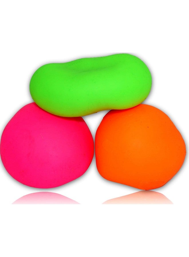 Ja-Ru Stretchy Ball (Pack Of 3) The Original Dough Ball Fidget Toy Pack ...