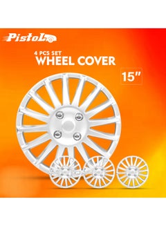 Pistol 15 Inch Automotive Hub Wheel Cap with Universal Wheel Hubcaps ...