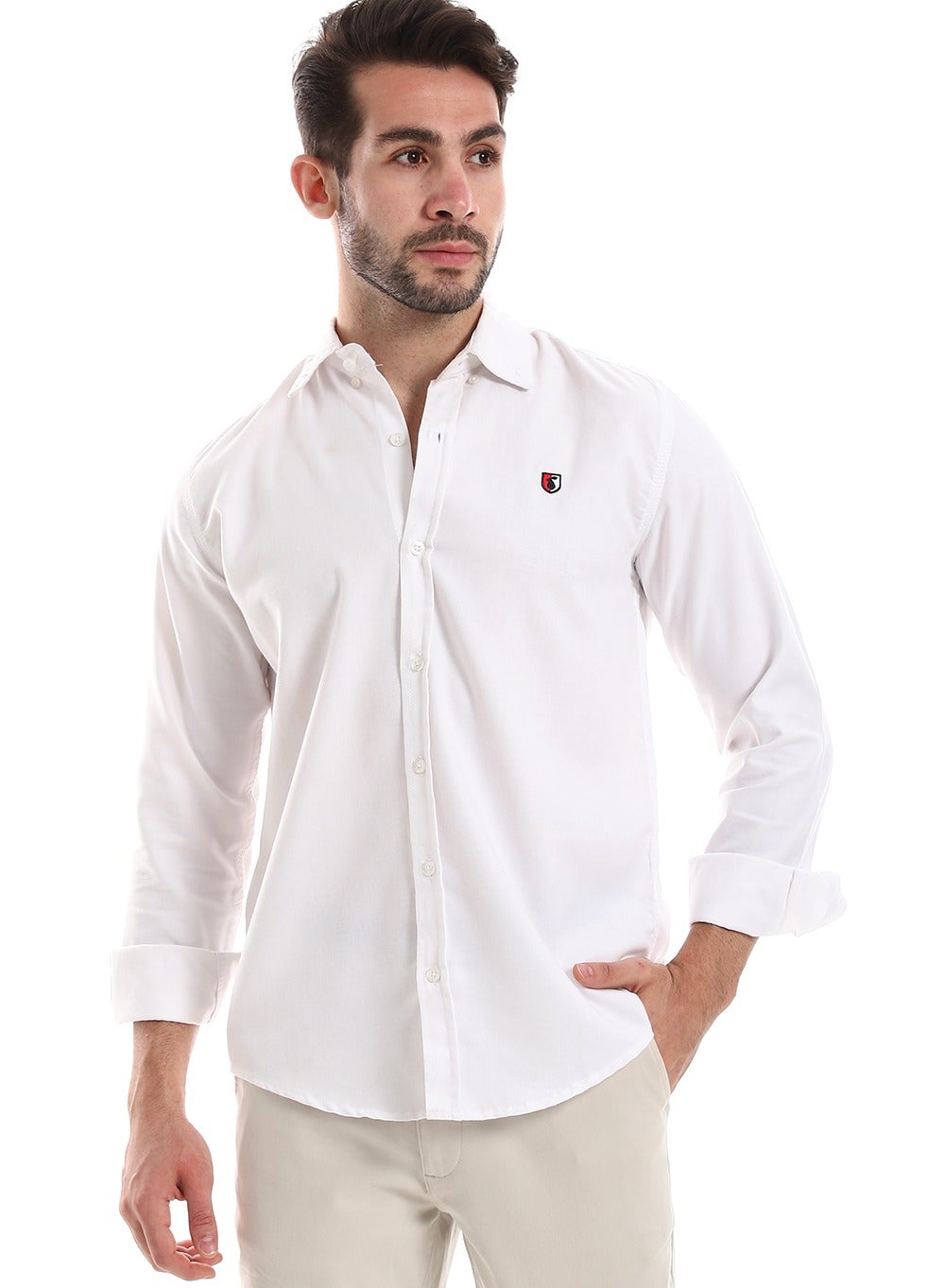 WHITE RABBIT Regular Fit Long Sleeve Linen Men's Shirt | Best Price ...