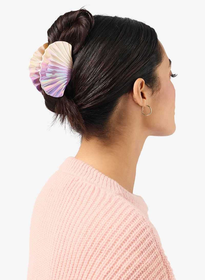 Ginger 2PK Pastel Sea Shell Hair Claw for Women | Best Price KSA