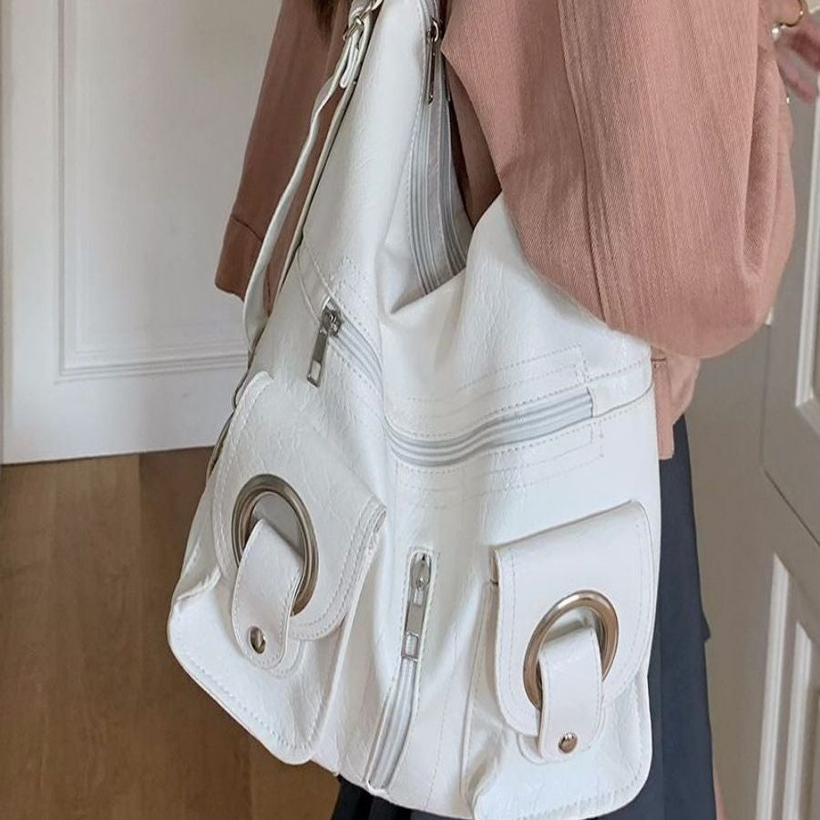 Generic 2025 Korean Style Simple And Versatile Single Shoulder ...