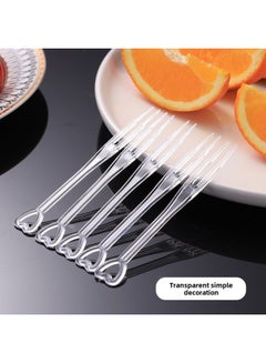 Generic Disposable Fruit Fork Individually Packaged Plastic Fruit Sign ...