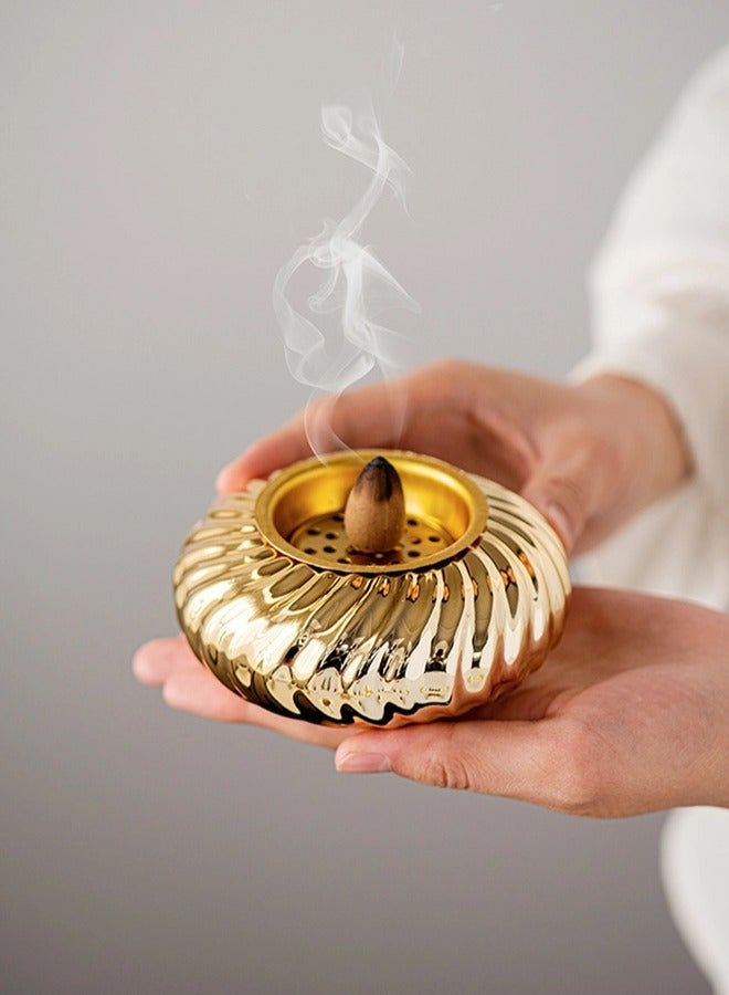 ShebSheb Ceramic Mabkhara(Incense Burner),Luxurious Portable Mini ...