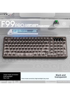 Generic Fugui F99 Nine Backlit Rgb Transparent Wireless Bluetooth Wired ...