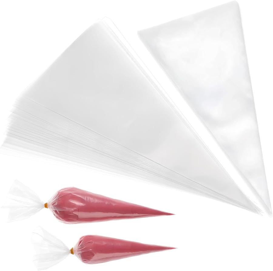 Generic 200 Pcs Transparent Tipless Piping Bags For Baking Cake ...