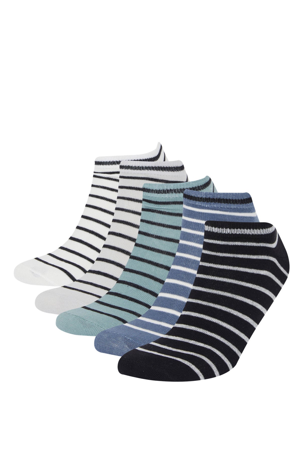 DeFacto Multicolour Man 5 Piece Short Socks Casual | Best Price Egypt ...