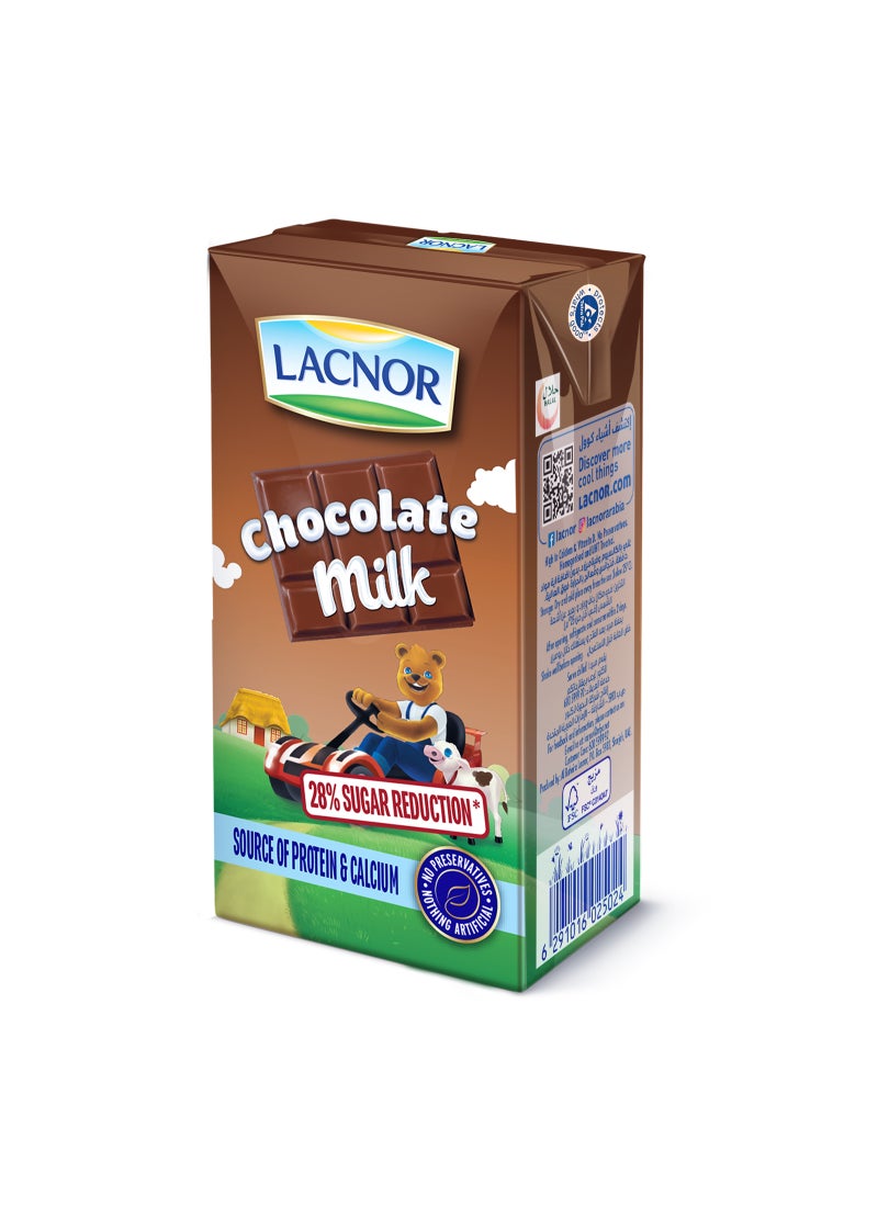 Buy Lacnor Chocolate Milk Online | 15 Minutes Instant Delivery ...