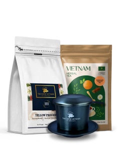 The Caphe Vietnam Combo Gift Set - Premium Quality Yellow Process 250g ...