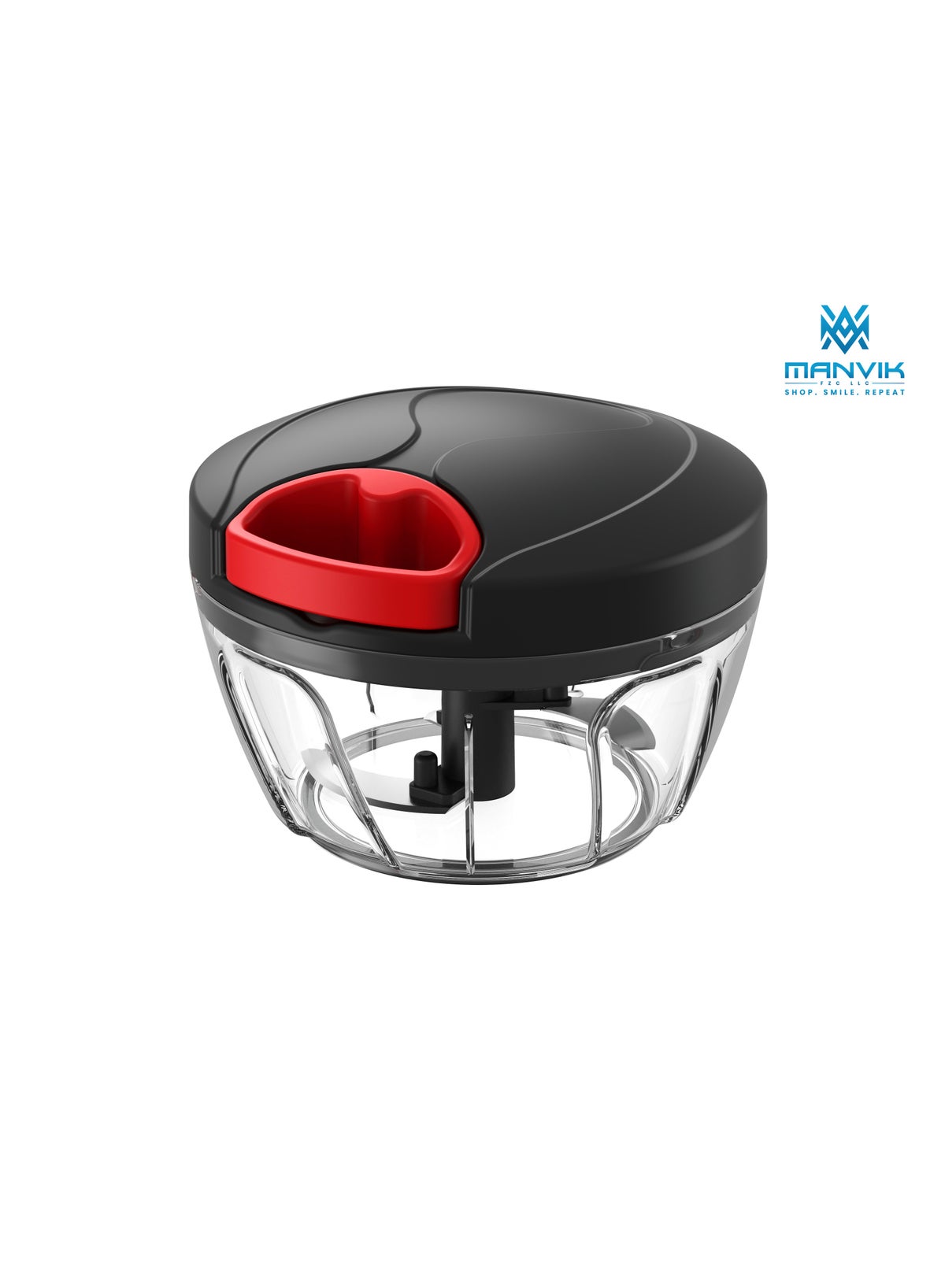 Manvik Manvik Manual Food Chopper – Hand Pull String Vegetable Cutter ...