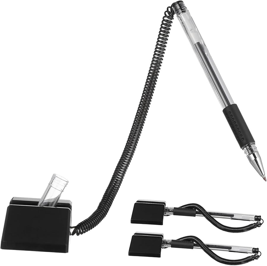 Generic 3Pcs Adhesive Base Counter Pens Secure Desktop Gel Pens for ...