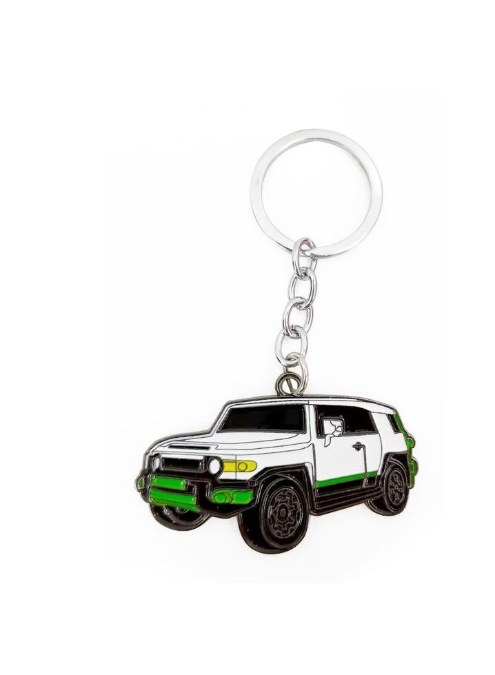 Generic Premium Quality 3D Model Metal Car Keychain Model : T0YOTA FJ ...
