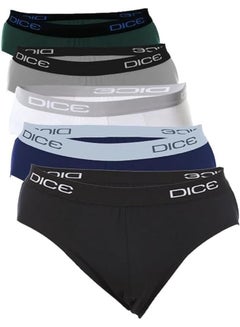 DICE Men Brief Boxer Briefs Pack of 5 | Best Price Egypt | Cairo, Giza