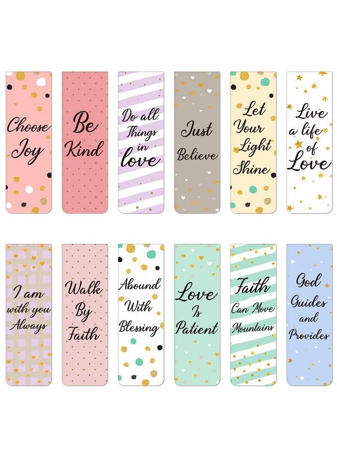 Outus 60 Pieces Christian Magnetic Bookmarks Inspirational Quotes Bible ...