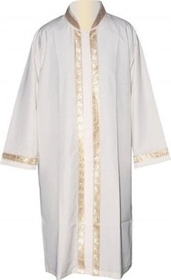 Berat Robe - Imam Robe - Prayer Robe - White Color - Number 3 | Best ...