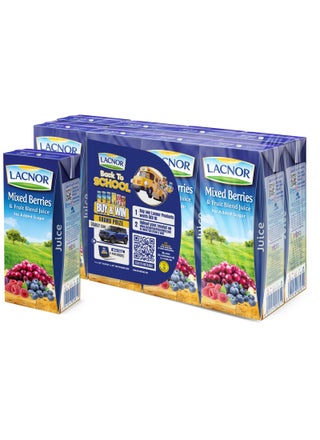 Buy Lacnor Essentials Mix Berries 100 Percent Juice With No Added Sugar ...