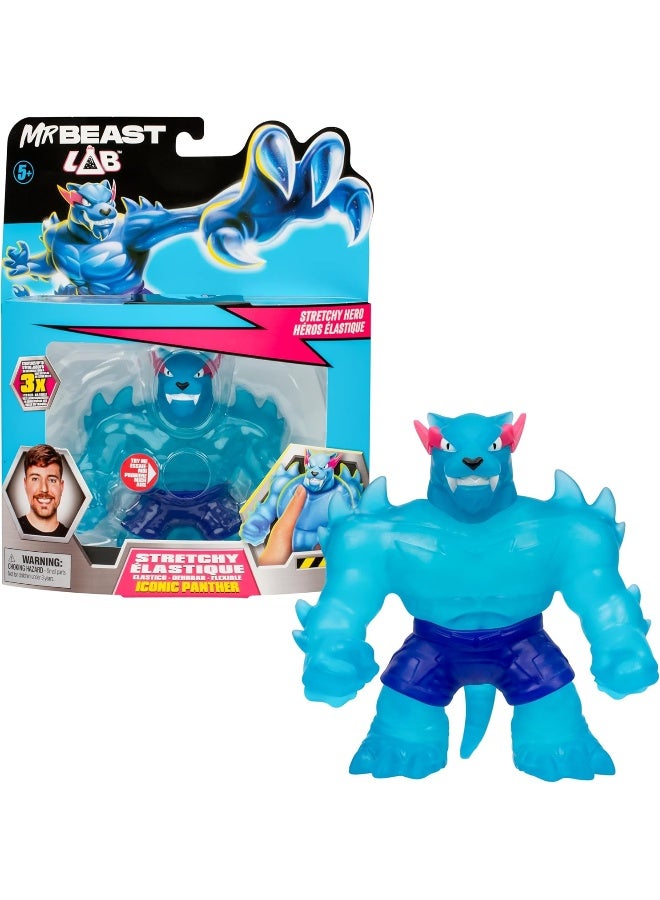 MrBeast Lab MrBeast Lab Stretchy Squishy Iconic W1 Panther Figure (11.4 ...