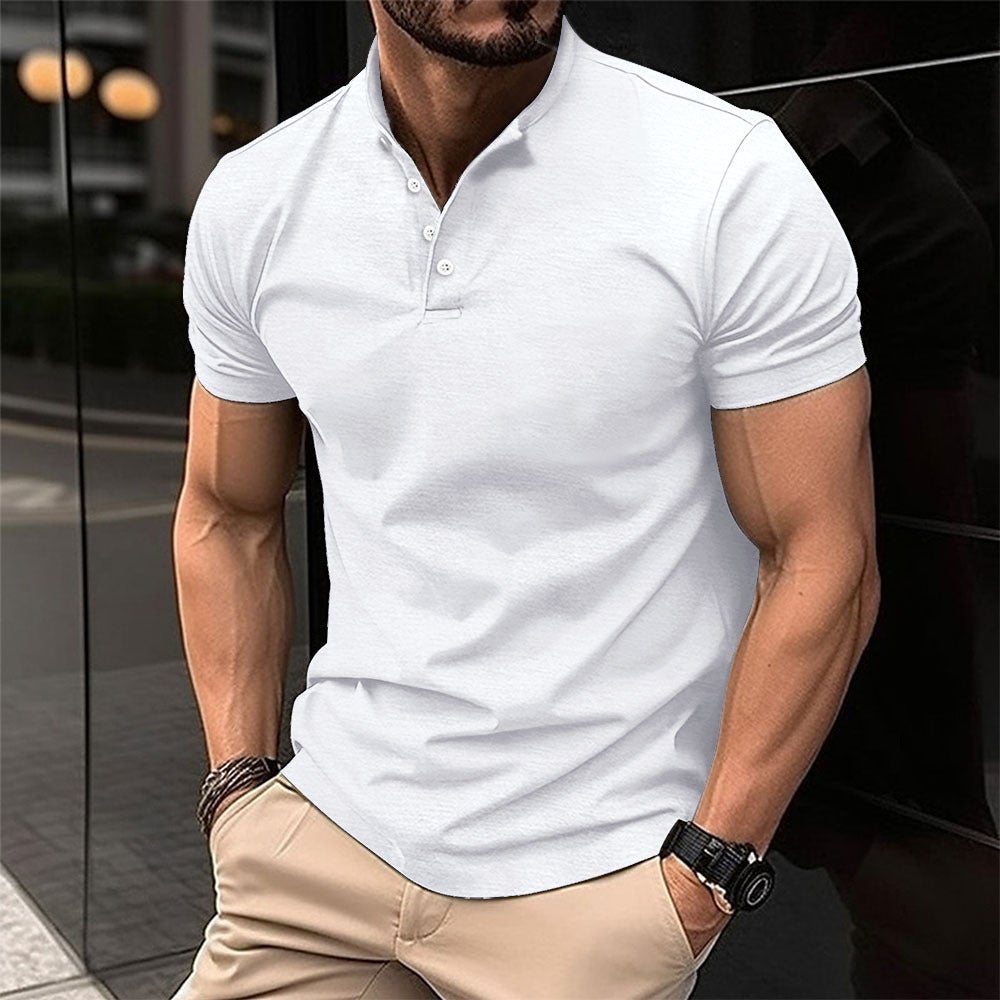 Generic 2025Polo Shirt Breathable Summer Men'S Short-Sleeved T-Shirt ...