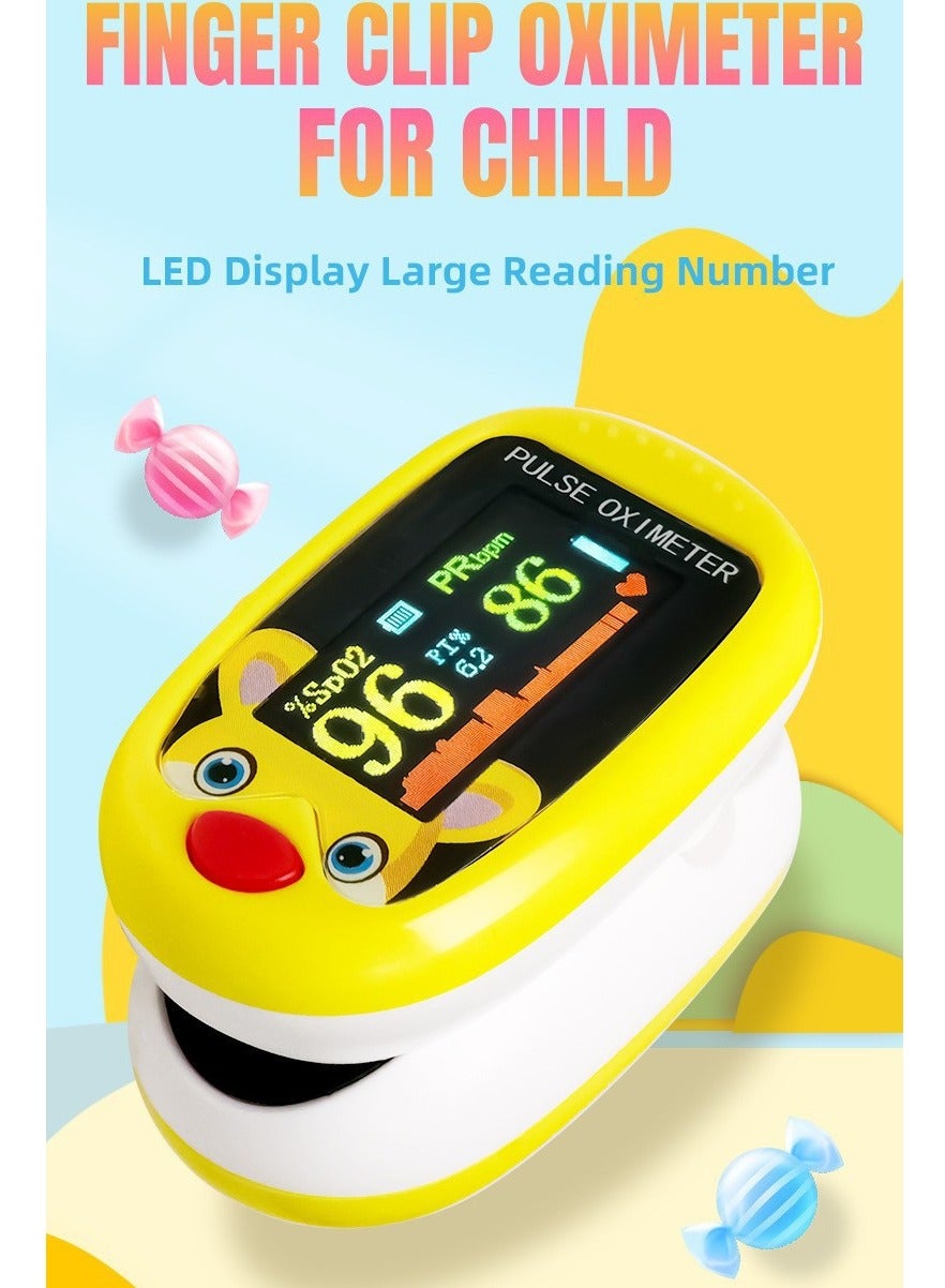 NIBEMINENT Children Fingertip Mini SpO2 Oxygen Saturation Pulse Rate ...