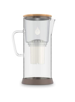 Invigorated Water Ph Restore Glass Alkaline Water Pitcher - Long ...