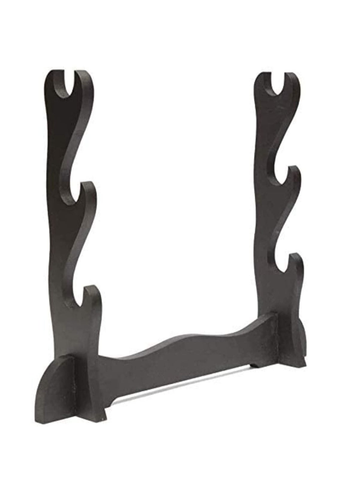 Generic Sword Stand Horizontal Wood Display Stand Katana Sword Holder ...