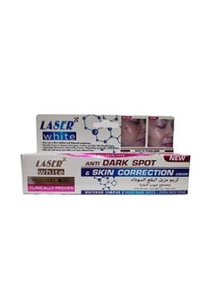 LASER WHITE Dark spot remover cream and skin blemishes corrector 30g ...