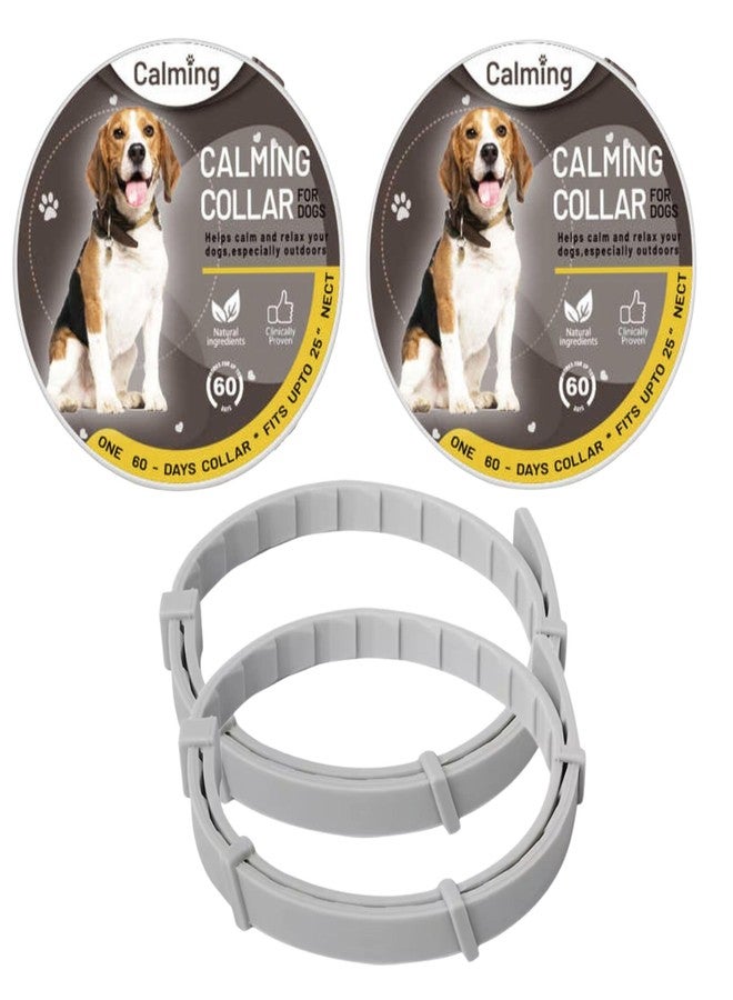 Vallary Calming Collar for Dogs 2 Pack Dog Pheromone Calm Collars ...