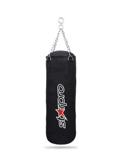 Starpro Starpro Punching Bag with Chain Filled | Heavy Duty Vinyl Black ...
