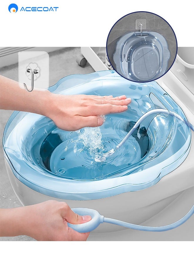 ACECOAT Sitz Bath, Soaking Tray on Toilet Seat, Sitz Bath for ...