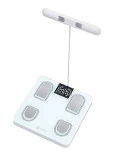 Admos Advanced Body Fat Analysis Scale, Magnetic Handle, LED Display ...