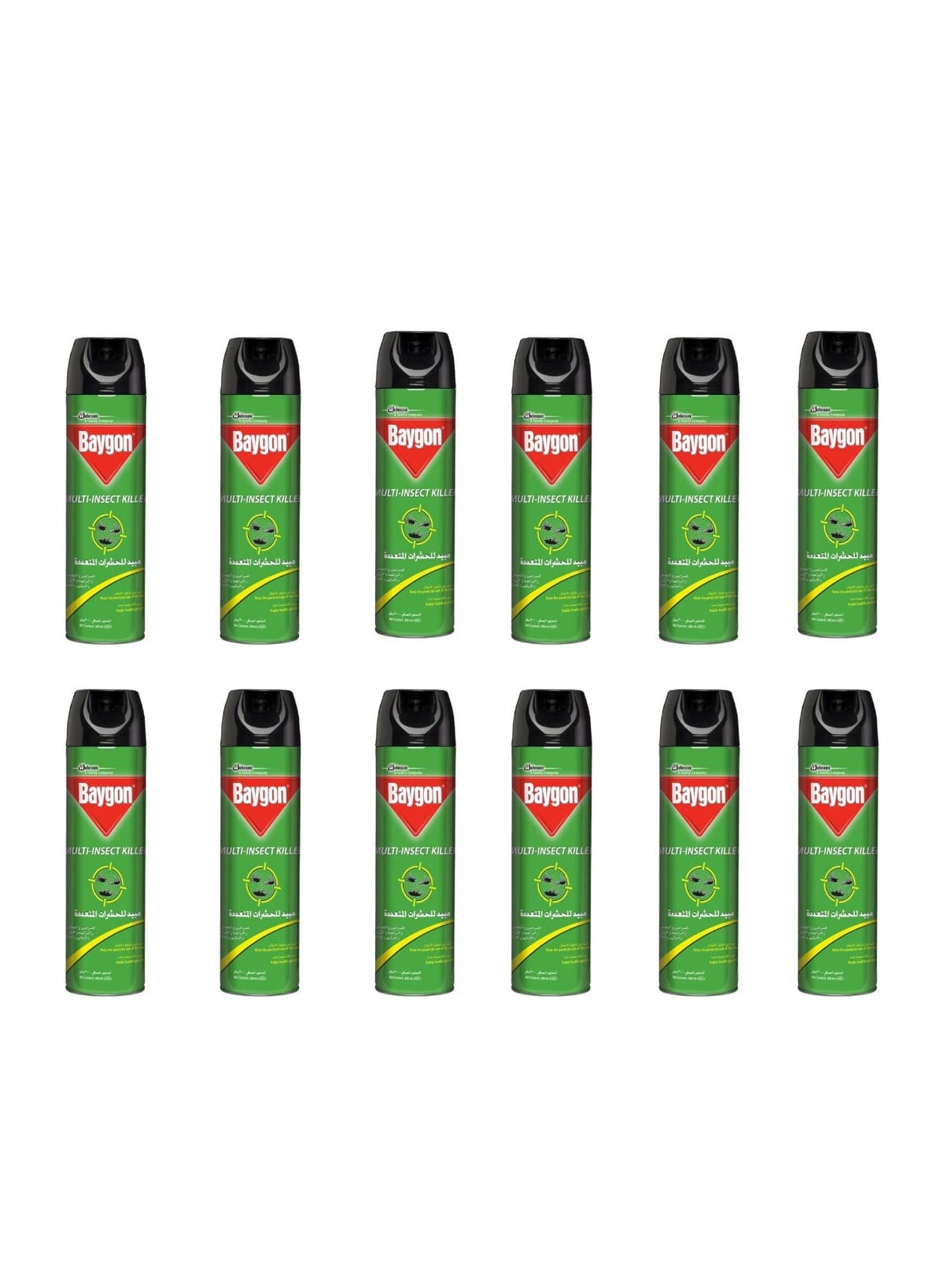 Baygon Multi Insecticide 300 ml * 12 packs | Best Price KSA | Riyadh ...
