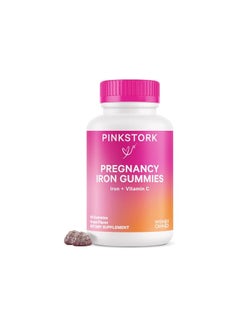 Pink Stork Pink Stork Prenatal Iron Supplement for Women, Grape ...