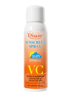 Disaar Disaar Sunscreen Spray SPF 60 with Vitamin C - 160 ml KSA ...