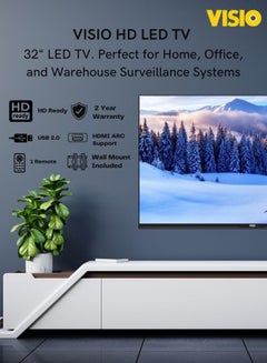 Visio 32-Inch LED TV HDTV FRAMLESS WITH FREE BRACKET KSA | Riyadh, Jeddah