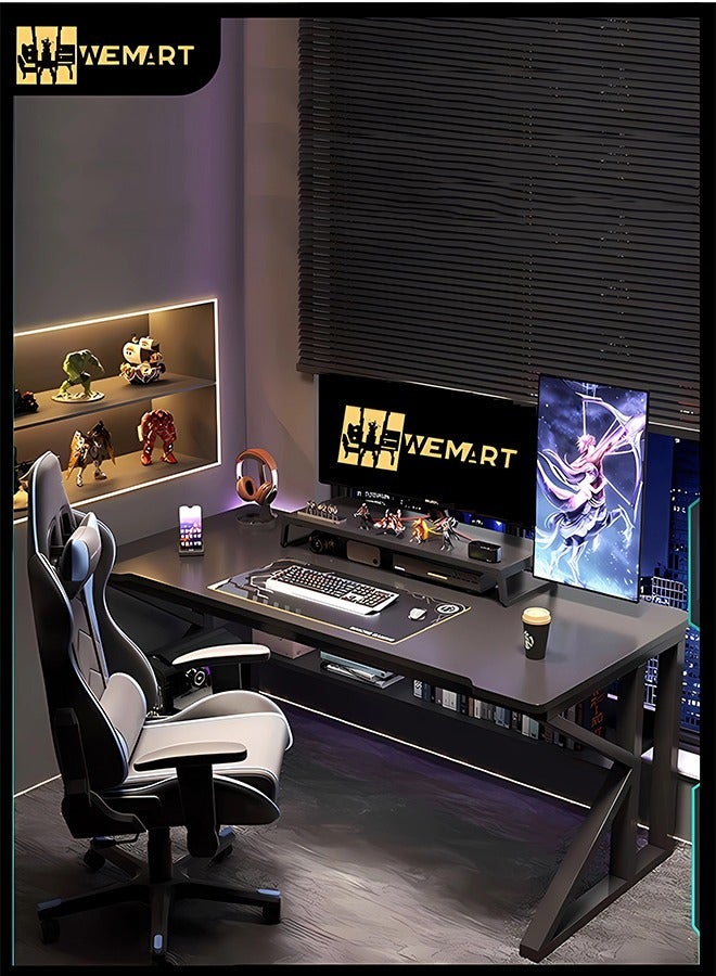 WEMART Gaming Table, Computer Table,Games table,K letter gaming table ...