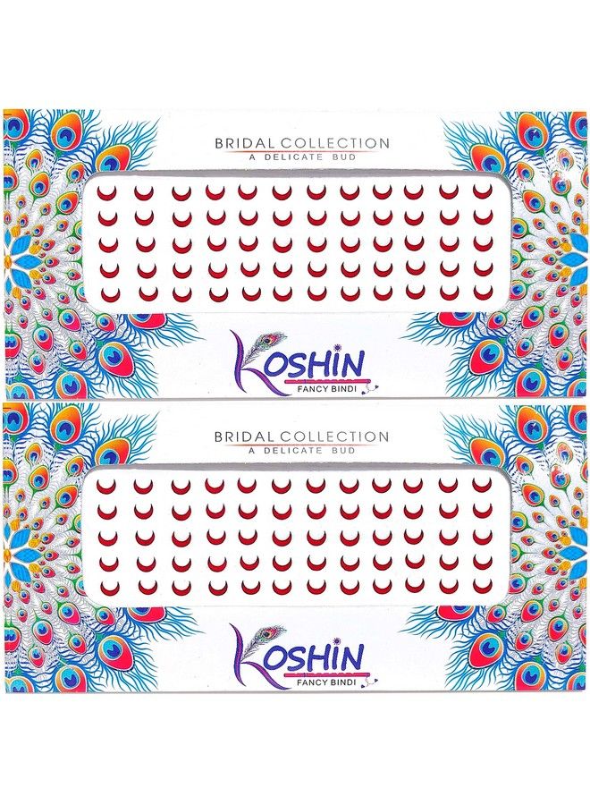 KOSHIN Red Color Half Moon Shape With Black Outline Small Size Per ...