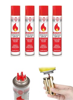 Asmaco Set of 4 refills for 250ml butane lighters KSA | Riyadh, Jeddah