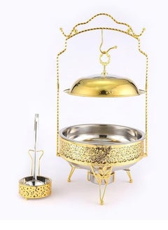 keke Stainless Steel Buffet Chafing Dish Food Warmer and Heater 6.0L ...