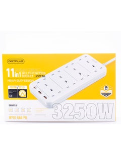 Digitplus Smart Timer Power Strips 11in1 with 1 20W USB-C PD and 8 AC ...