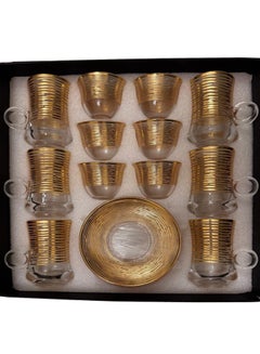 Yuniverse Tea Cawa set with Saucer | Turkish Estikana Cups for Tea ...