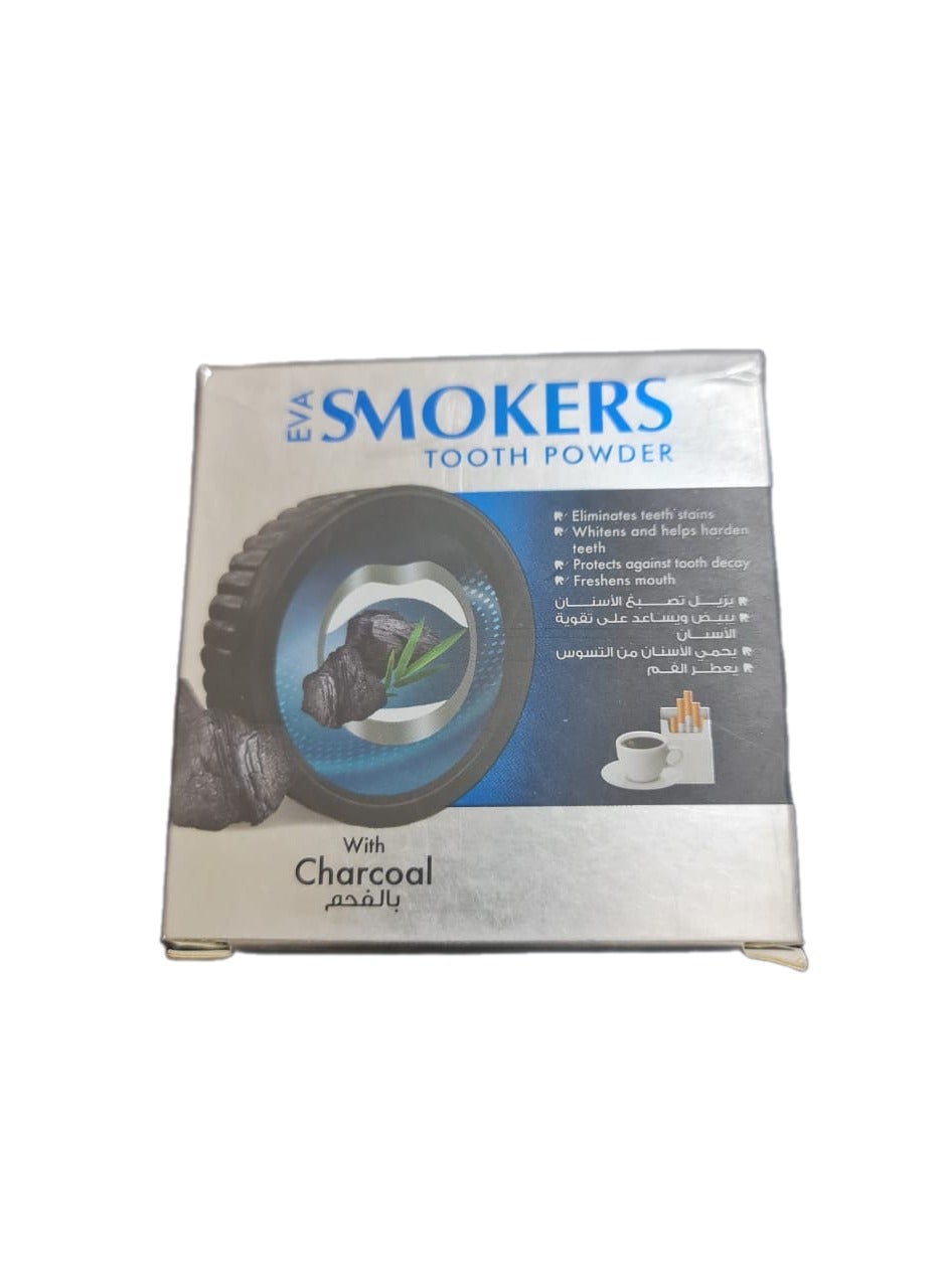 Eva Eva Smokers Charcoal Teeth Cleaning Powder 40g | Best Price Egypt | Cairo, Giza
