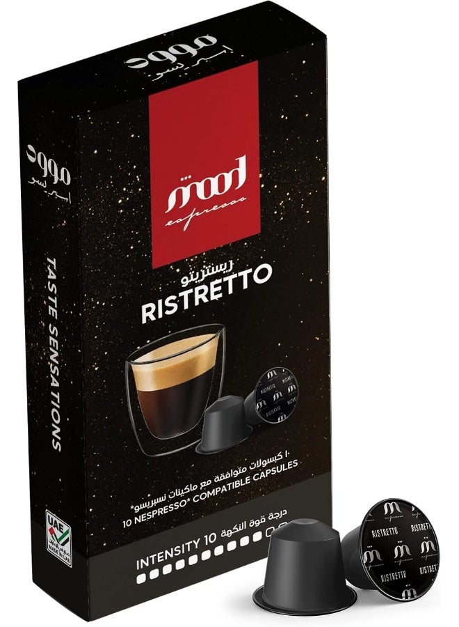 Mood Espresso Mood Espresso Nespresso Capsule, Ristretto 55G, 55 gm ...