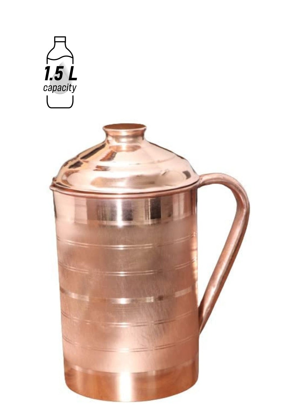 Generic Pure Copper Tamba Water Jug 1.5 Litre | Best Price UAE | Dubai ...