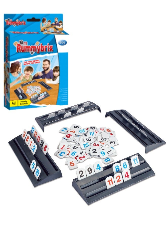 707 Games Rummy Set, Classic Rummy Tile Game, The Fast Moving Rummy ...