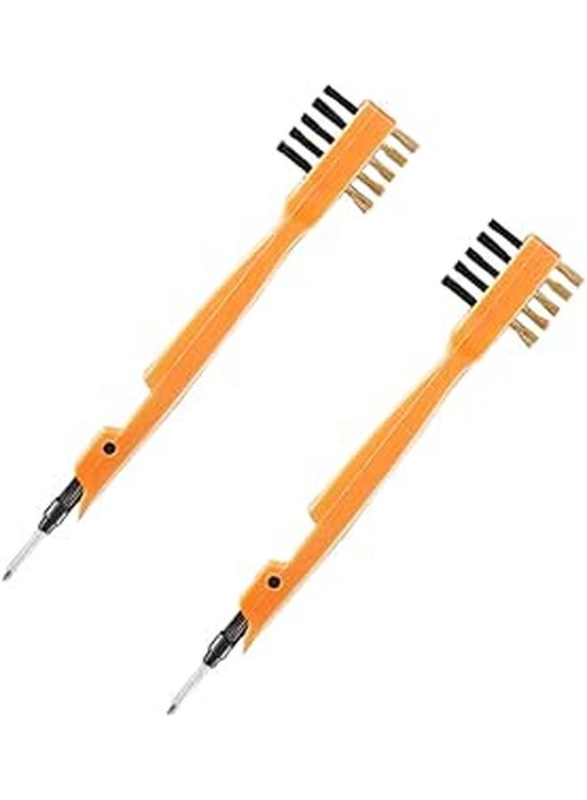 Generic 2 Pack Multi Functional Seam Cleaning Brush Set For Tile Window ...